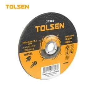 DEPRESSED CENTRE GRINDING WHEEL (TYPE 27) - TOLSEN TOOLS