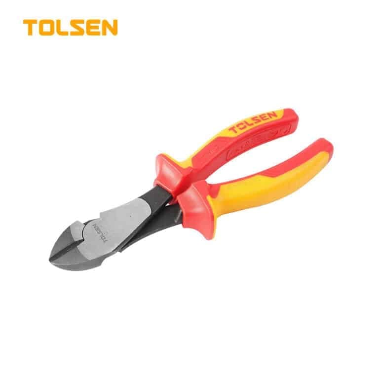 7" INSULATED DIAGONAL CUTTING PLIERS (PREMIUM) - TOLSEN® Tools