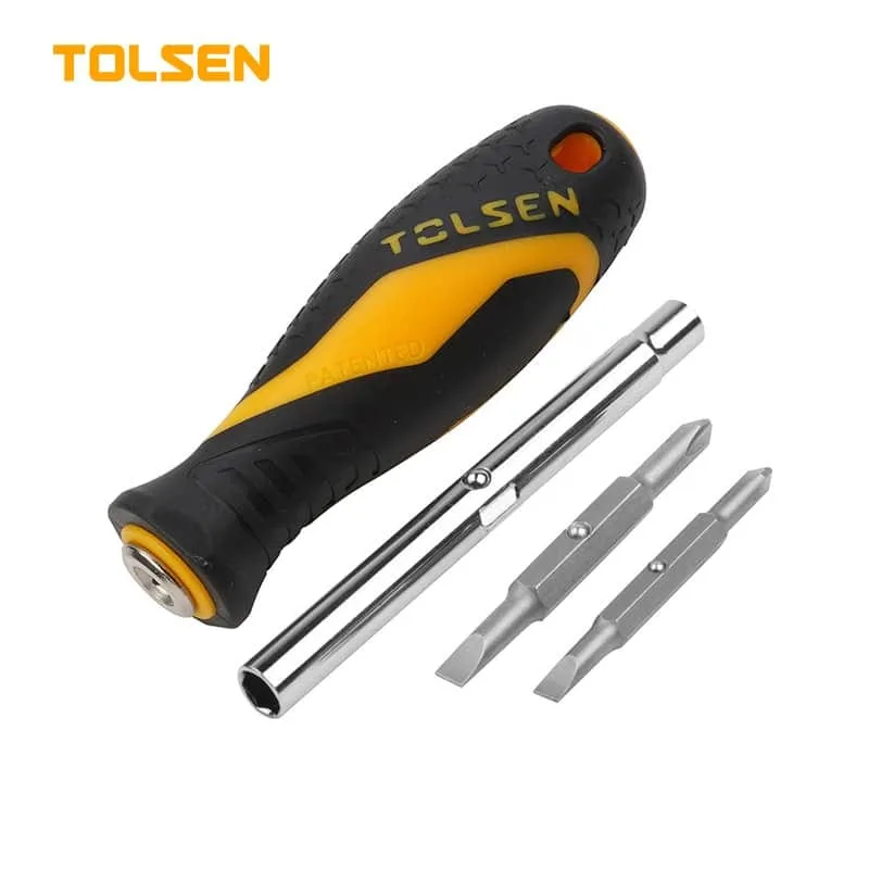 6 IN 1 SCREWDRIVER SET - TOLSEN® Tools