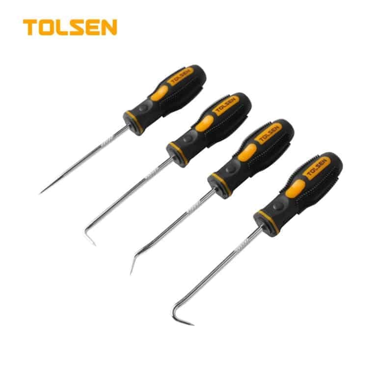 4PCS MINI PICK AND HOOK SET - TOLSEN® Tools