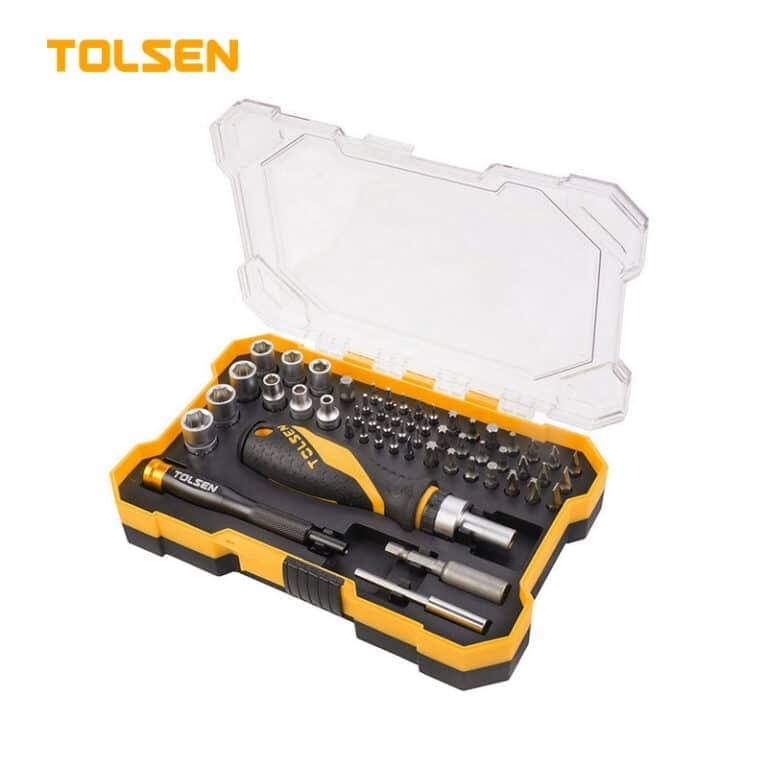 56PCS BIT & SOCKET SET - TOLSEN® Tools