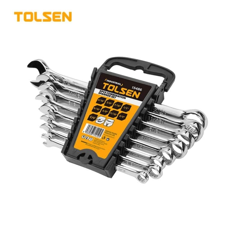 12PCS COMBINATION SPANNER SET (INCH) - TOLSEN® Tools