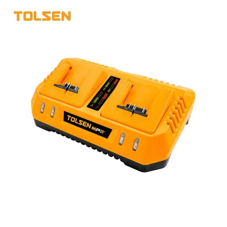 DUAL PORT RAPID BATTERY CHARGER (SPECIALLY FOR 110-120V MARKET) - TOLSEN® Tools
