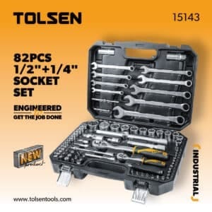 94PCS SOCKET SET (INDUSTRIAL) - TOLSEN® Tools