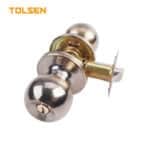 ANTIQUE BRASS TUBULAR KNOB LOCK (ENTRANCE) - TOLSEN® Tools