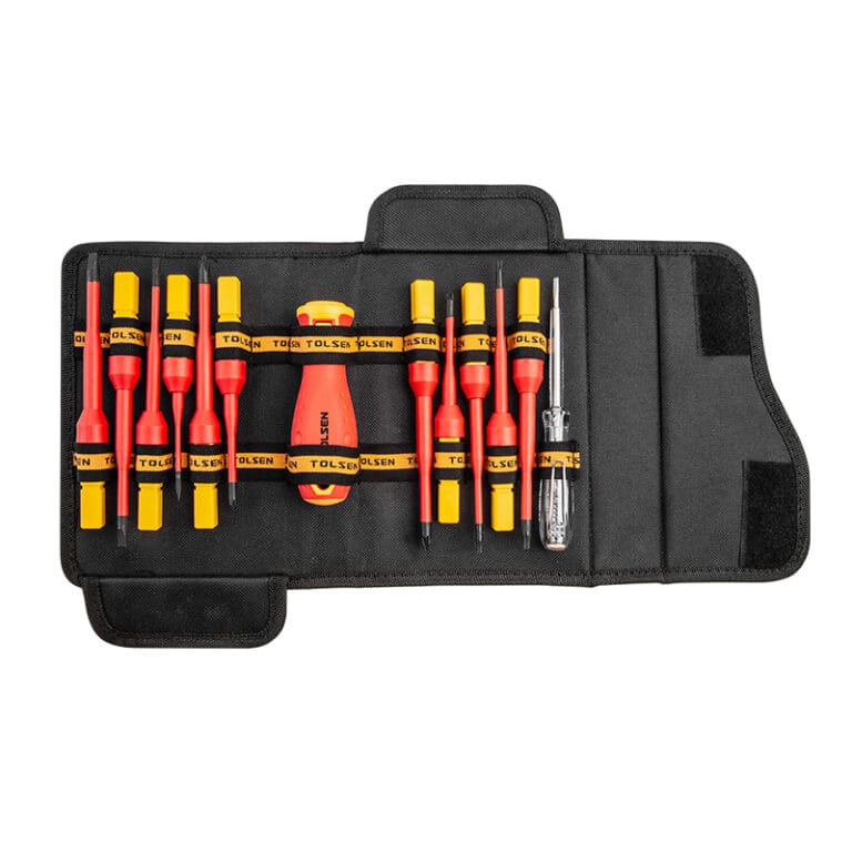 13PCS VDE INSULATED SCREWDRIVER SET (INDUSTRIAL) - TOLSEN® Tools