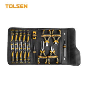 17PCS PRECISION REPAIR TOOL SET (INDUSTRIAL) - TOLSEN® Tools