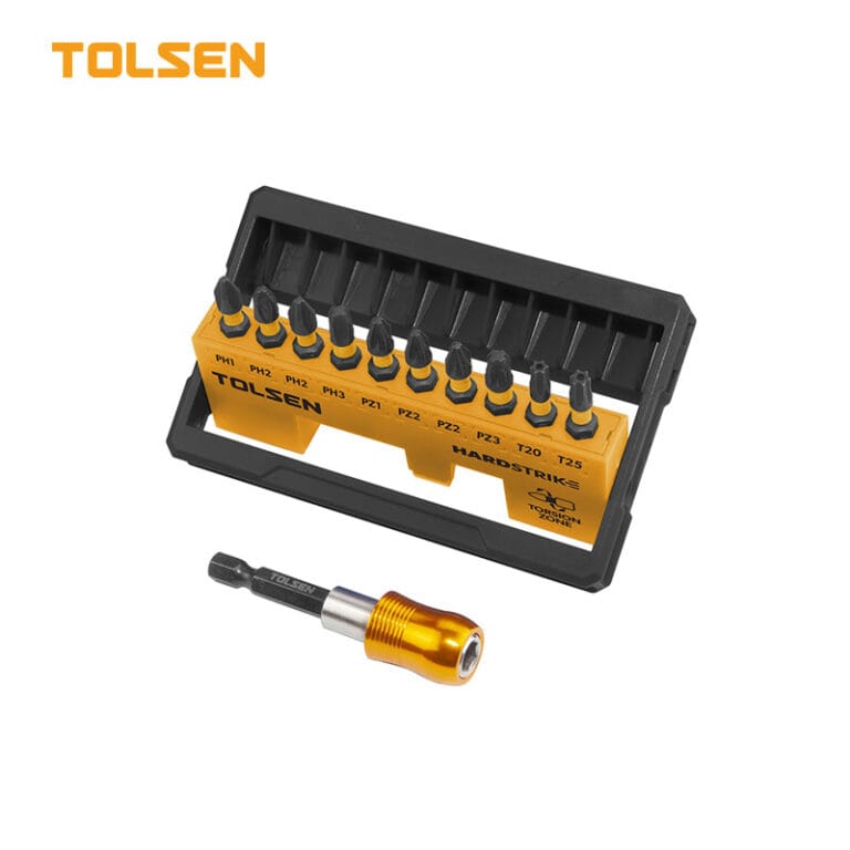 11PCS IMPACT SCREWDRIVER BIT SET (INDUSTRIAL) - TOLSEN® Tools