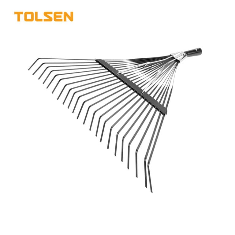 FLEXIBLE METAL LAWN RAKE - TOLSEN® Tools
